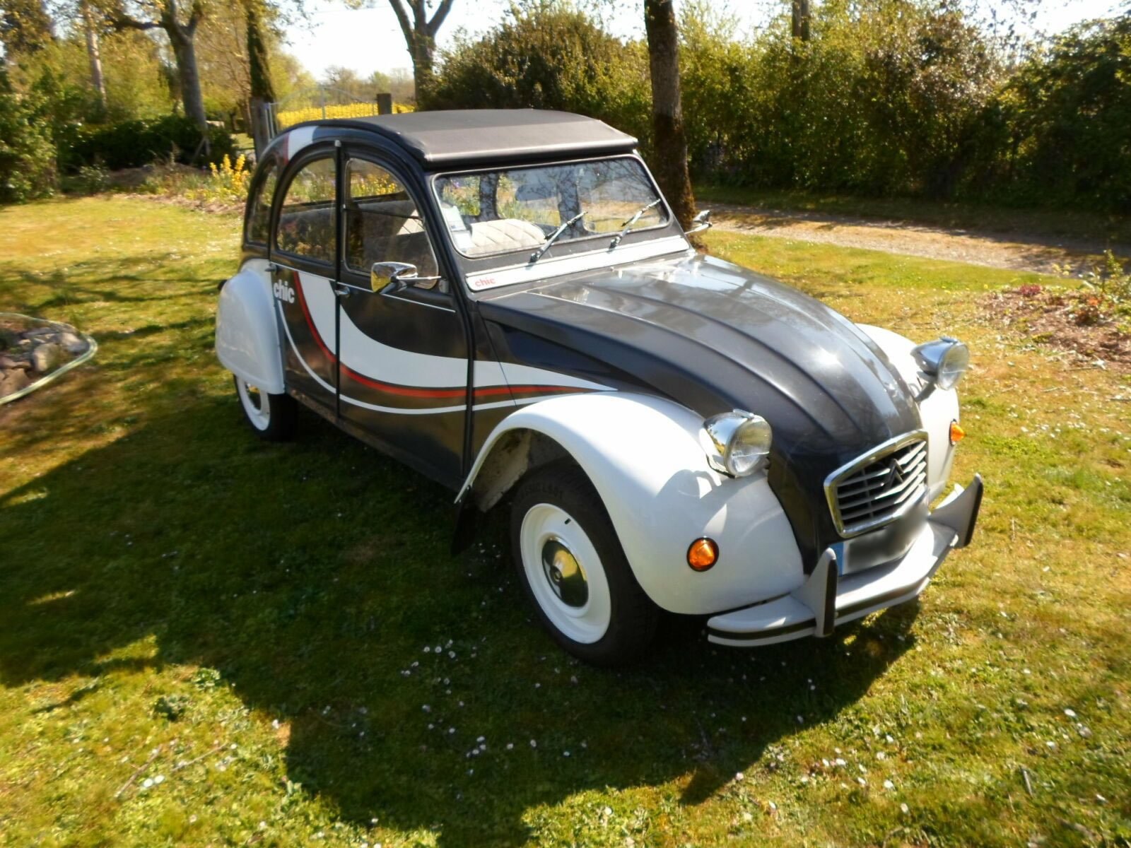 Location CITROËN 2CV Charleston de 1981 pour mariage - Tarn