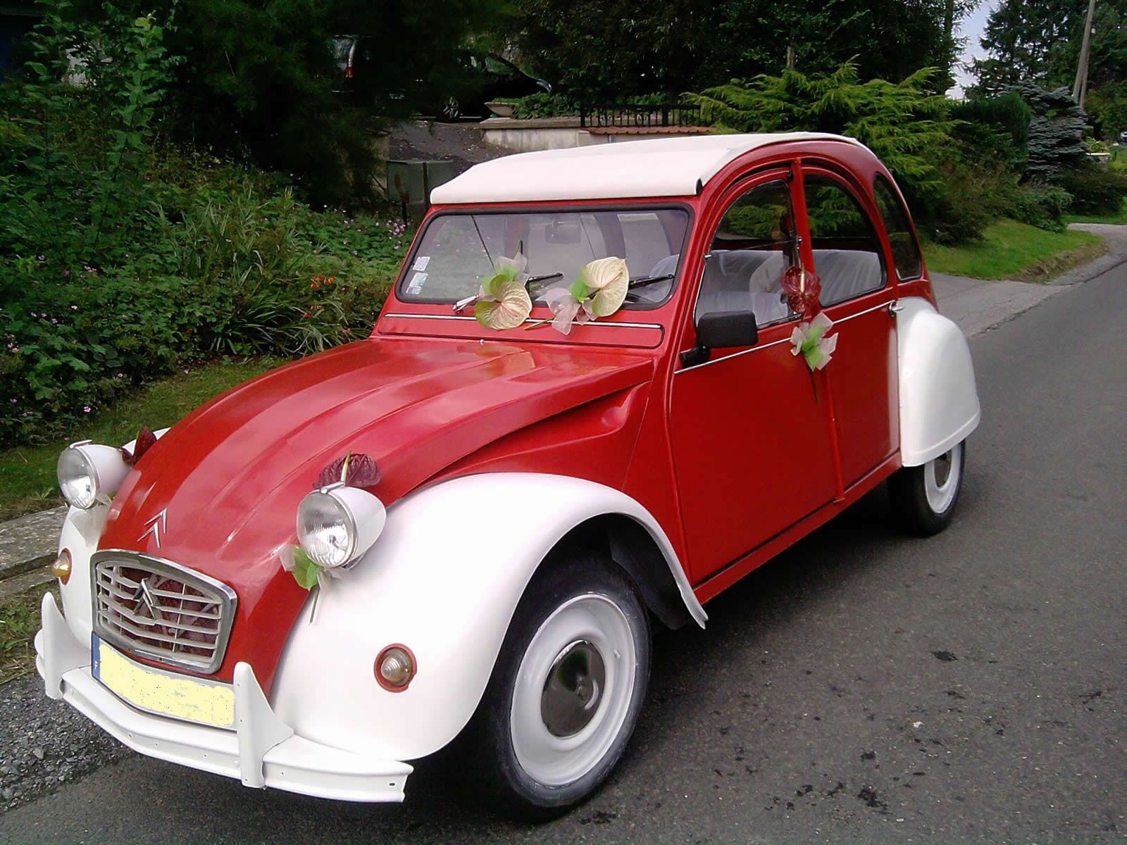 Location CITROËN 2CV de 1967 pour mariage - Nord