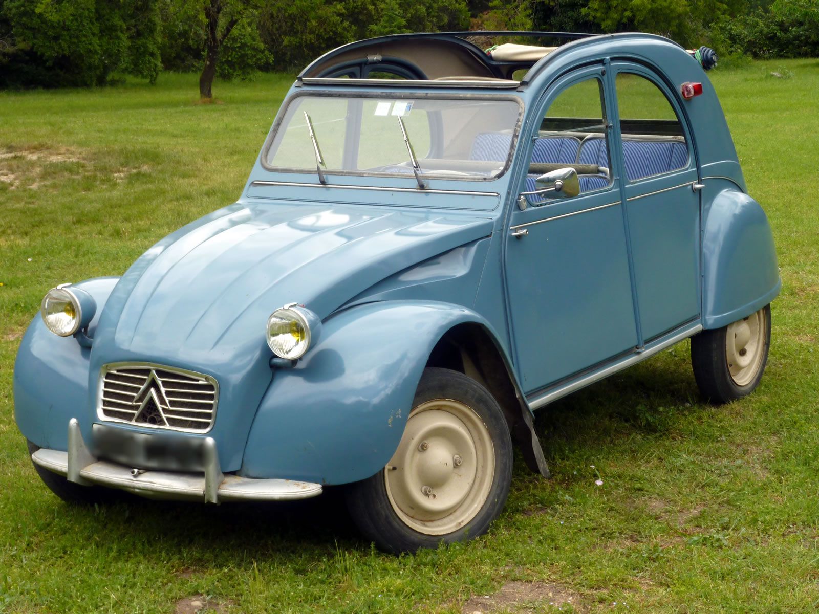 Location CITROËN 2CV AZAM de 1964 pour mariage