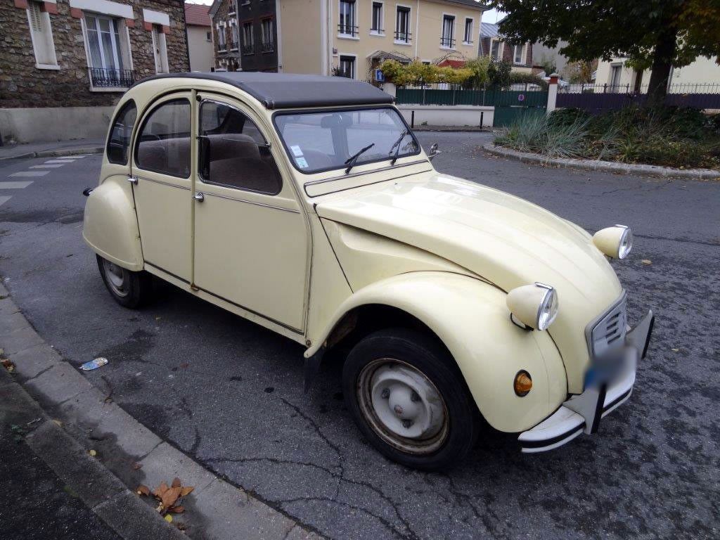 Location CITROËN 2CV de 1986 pour mariage - Val-de-Marne