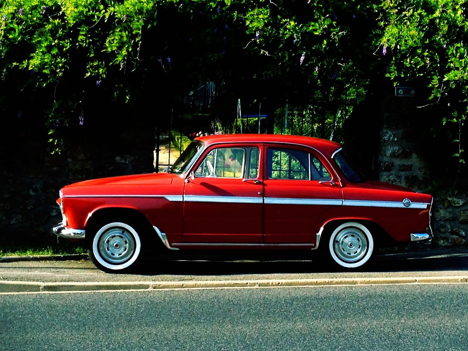 Location SIMCA P60 de 1960 pour mariage